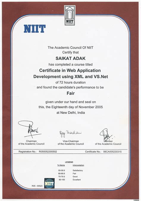 Training And Certification