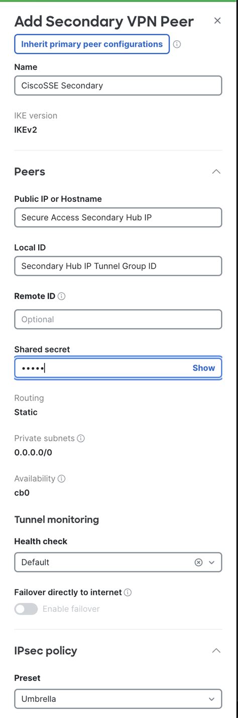 Cisco Secure Access Meraki Sd Wan Configuration Guide Cisco Meraki Documentation