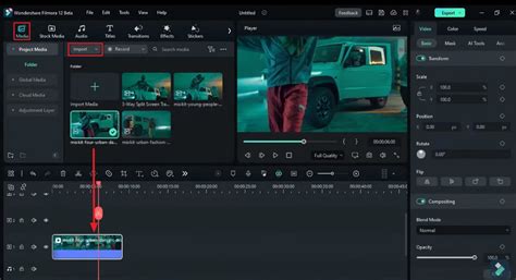 Way Splitscreen Transitions Filmora Tutorial