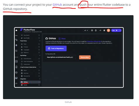 코드없이 개발하기 Flutter Flow 17다른 플랫폼과 연동기능깃허브 알고리아 네이버 블로그