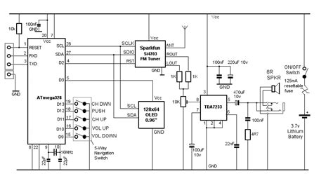 Arduino Si4703 Pocket Fm Radio
