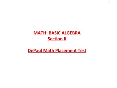 Linear Equtions With One Variable Ppt