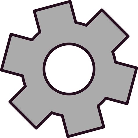 Settings Button Vector Icon 21327308 Vector Art At Vecteezy