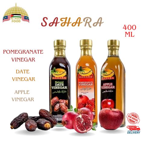 Sahara Vinegar Cuka Epalkurmadelima 400ml Shopee Malaysia