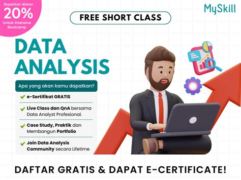 kelas data analysis gratis and bersertifikat myskill