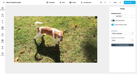 Navigating The Interactive Overlay Editor Vimeo Help Center