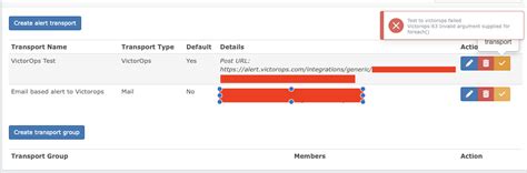 Test To Victorops Failed Victorops63 Invalid Argument Supplied For Foreach · Issue 13966