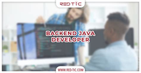 backend java developer red tic