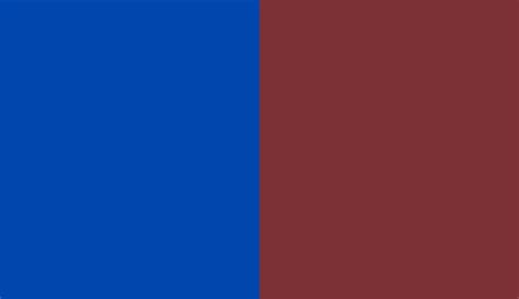 Color Pantone 654 C Vs Pantone 289 C Side By Side