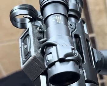 Modbutton Lite Single MLOK Offset Mount By Speed Download Free STL Model Printables Com