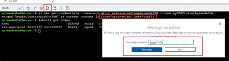 Descargar Kubeconfig Azure Kubernetes Arquitecturaibm Consulting