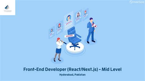 [video] hireside on linkedin click to apply for front end developer