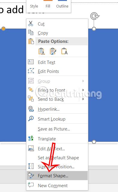 Cách làm ảnh trong suốt trong PowerPoint QuanTriMang com