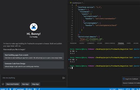 Missing Ai Assisted App Migration” In Freddy Copilot Product