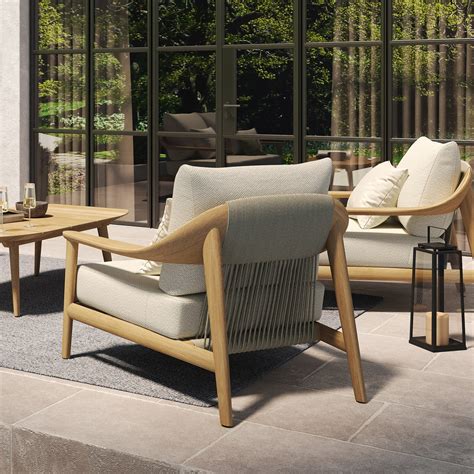 N1 Lounge Chair Light Teak Nth Degree