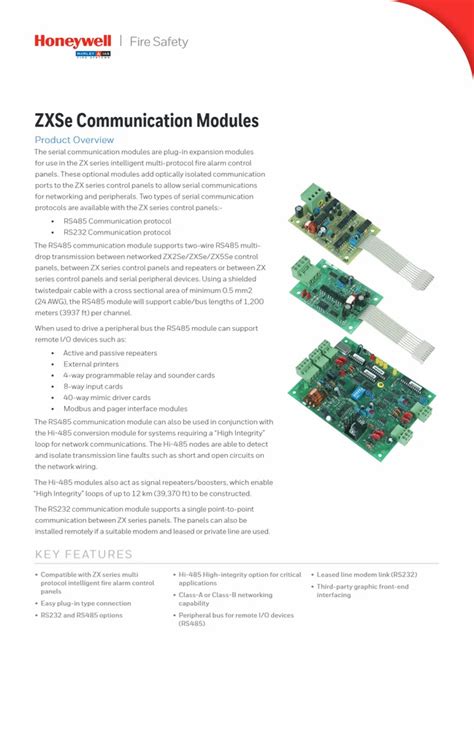 Two Wire RS Communication Module Honeywell Morley Ias At Best Price In Noida