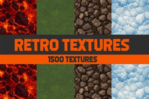 1500 Retro Textures Pack 2d Textures And Materials Unity Asset Store
