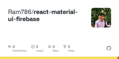 Github Ram786react Material Ui Firebase