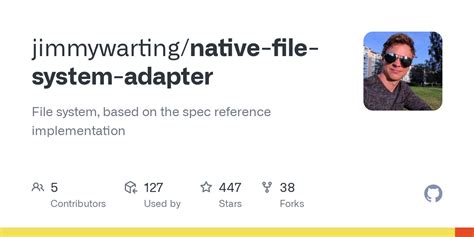 Github Jimmywartingnative File System Adapter File System Based On The Spec Reference