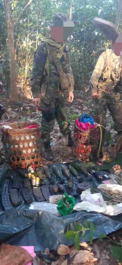 ကျိုက်မရော၊ ချောင်းနှစ်ခွသို့ တက်လာသော စစ်တပ်စစ်ကြောင်းကို တိုက်ခိုက်မ
