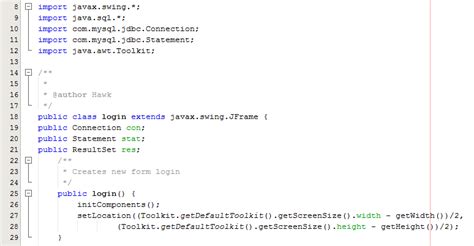 Membuat Aplikasi Java Database Menggunakan Jtablecombo Box Dinamisdan