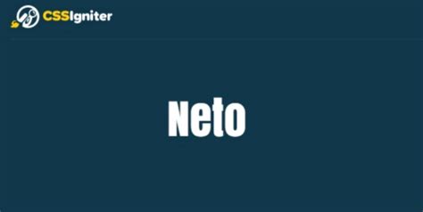CSS Igniter Neto WP Themes Plugins