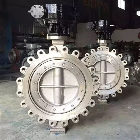 Industrial Butterfly Valve Api 609 Lug Type Triple Eccentric Butterfly