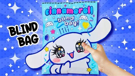 ABRIENDO BOLSITAS SORPRESA DE PAPEL CINNAMOROLL TUTORIAL Cómo hac in Blind bags