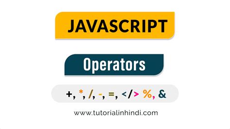 Javascript Operators In Hindi और इसके प्रकार को सीखे Tutorial In Hindi