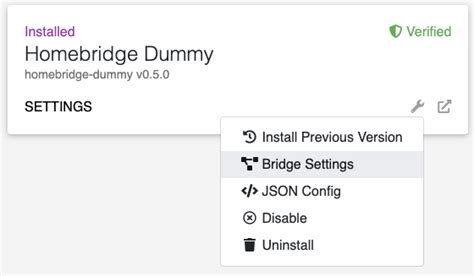 Homebridge Homebridge V On GitHub