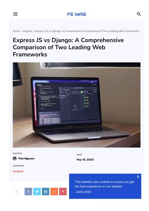 Express Js And Django Web Frameworks Analyzed Pdf