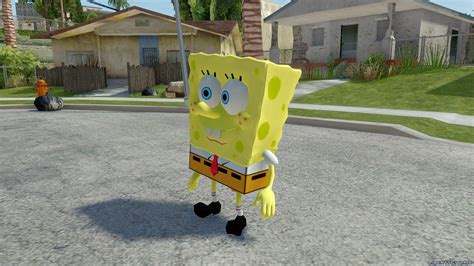 Скачать Губка Боб квадратные штаны для Gta San Andreas