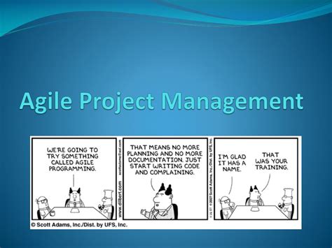 PPT Agile Project Management PowerPoint Presentation Free Download ID
