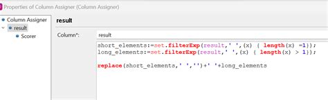 Splitter Transform On Dqs For Splitting String Community