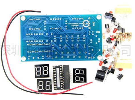 Diy Kit Digital Clock 6 Bits C51 At89c2051 Chip El Grandado