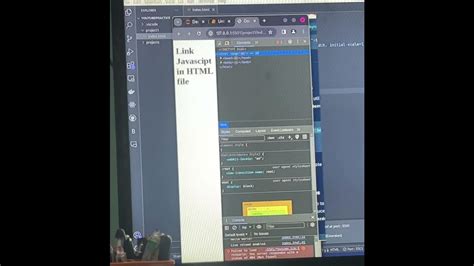 Link Js By Two Ways In Html File Coding Codinglife Codingtutorial Youtube