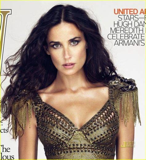 Demi Moore Pour W Magazine Paperblog