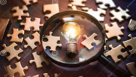Problem Solving And Puzzle Pieces Featuring Symbols Like Interconnected Puzzle Pieces A