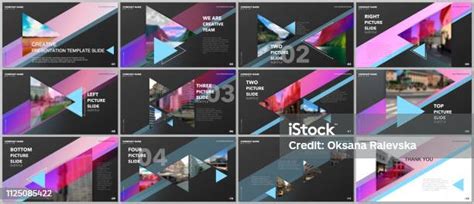 최소한의 프레 젠 테이 션 디자인 삼각형과 삼각형 요소와 포트폴리오 벡터 템플릿 프레 젠 테이 션 슬라이드 전단지 전단지 브로셔 표지 보고서 광고를 위한 다목적 템플릿