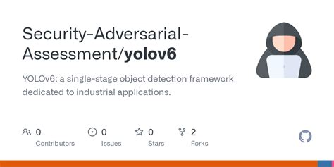 GitHub Security Adversarial Assessment Yolov6 YOLOv6 A Single Stage Object Detection