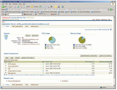 taking a first look at application server 10g release 2