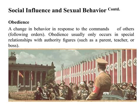 Social Influence On Sexual Behavior Pptx