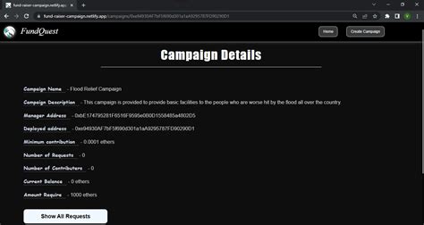Github Vishakha Aggarwal Fund Raiser Campaign A Blockchain Based Platform To Raise Funds For