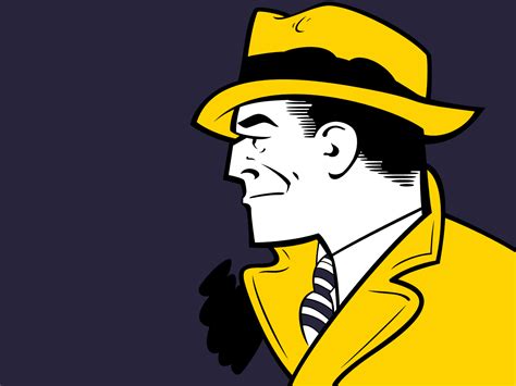 Dick Tracy Hd Comic Wallpaper Classic Detective Bold And Bright By
