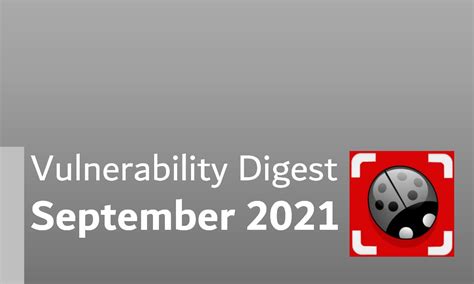 September 2021 Vulnerability Trends Scantitan