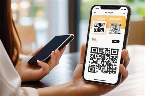 Premium Photo Woman Use Smartphone To Scan QR Code For Order Menu In Cafe Restaurant