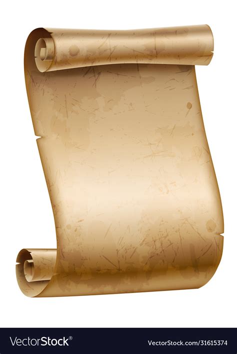Old Scroll Paper With Writing Old Scroll Old Document With Old