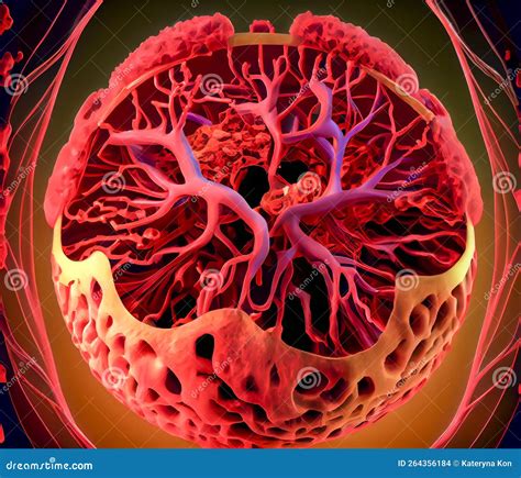 Tumor Growth Generative Ai Illustration 264356008