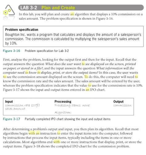 Solved LAB 3 1 Stop And Analyze Study The IPO Chart Shown In Chegg