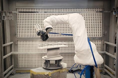 Introducing The Newest Member In Our Finishing And Coating Department The Cobot